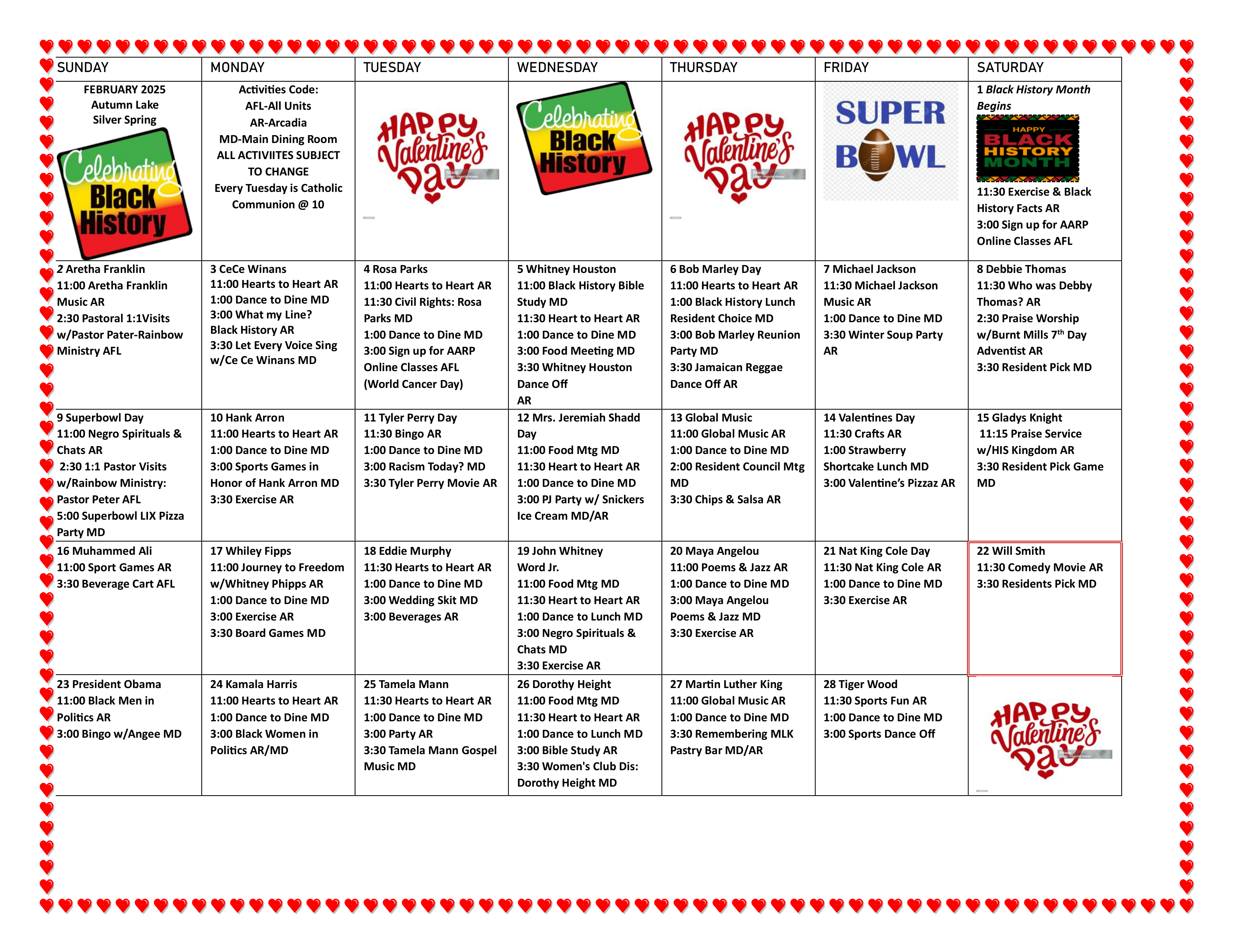 Happenings - Autumn Lake - Silver Spring